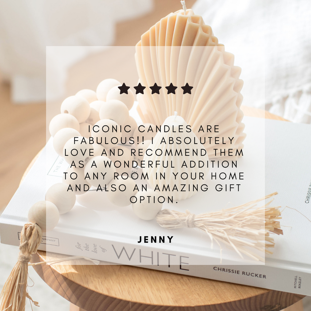 Decor Sculptural & Pillar Soy Candles – Iconic Candles