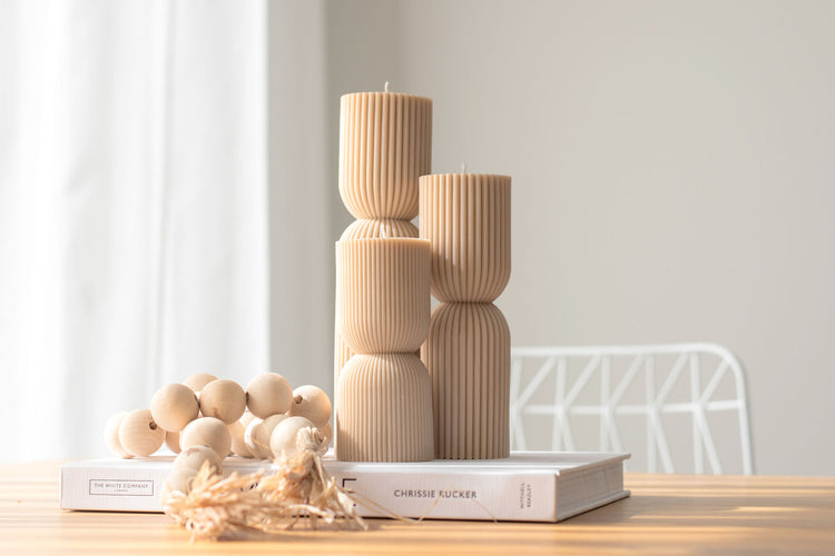 Sculptural & Pillar Soy Candles – Iconic Candles