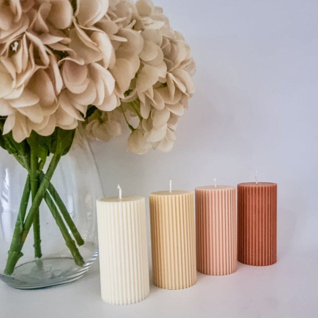 Apollo-Pillar Candles-Soy Wax Candles – Iconic Candles
